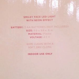 NEON LED | Other | Smiley Face Led Neon Light Sign | Poshmark